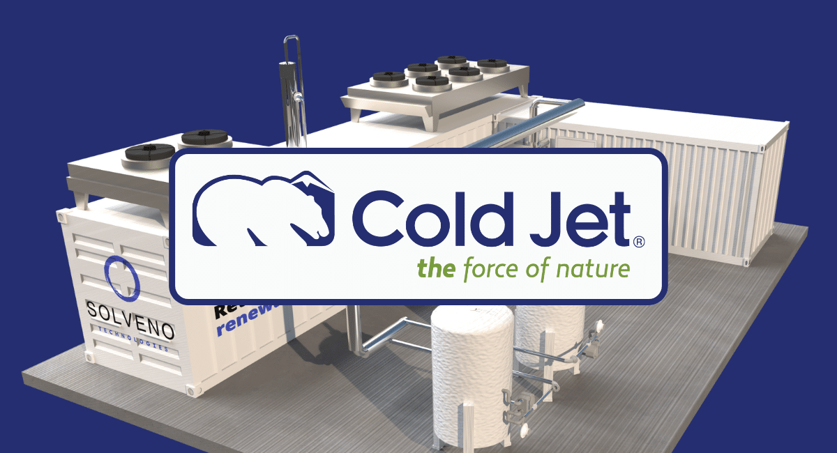Cold Jet and Solveno Technologies Partner to Deliver Solutions