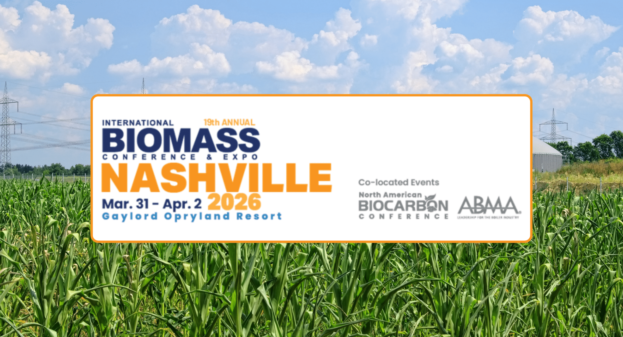 Agenda Released for 19th Annual International Biomass Conference & Expo ...